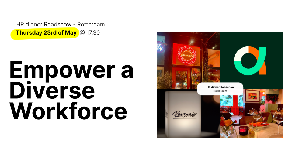 Empower a Diverse Workforce | HR Dinner Roadshow Alleo x Personio
